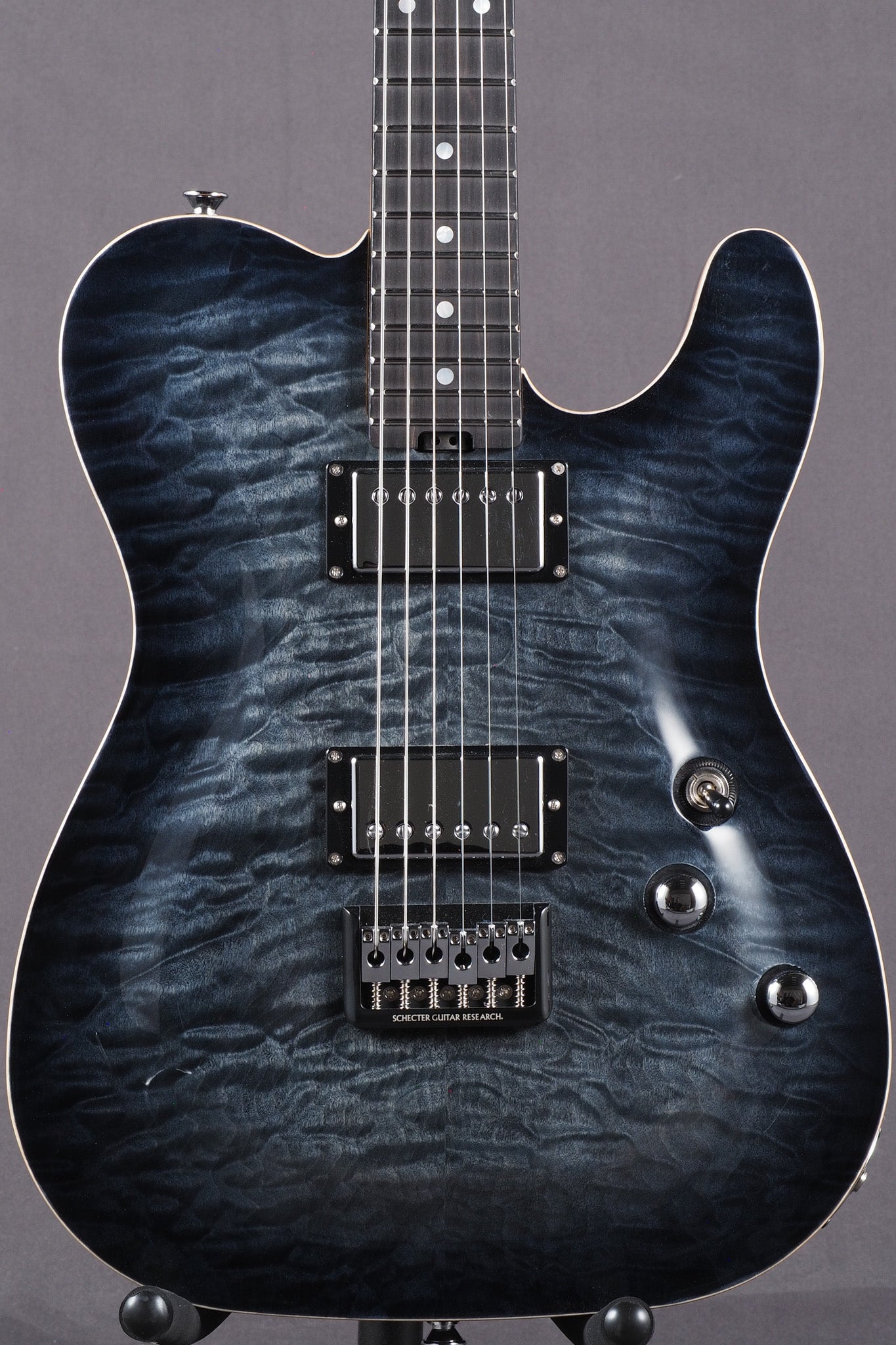 Schecter PT Classic - Transparent Black Burst